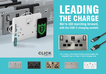 Scolmore adds Type C USB socket outlets - Electrical Wholesaler