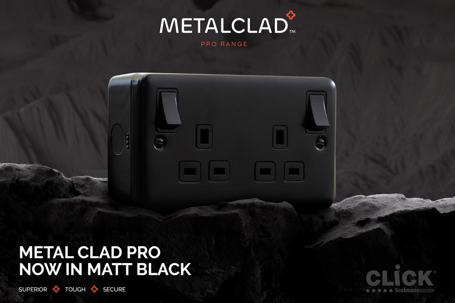 Metal Clad Pro – robust new wiring accessories from Click Scolmore ...