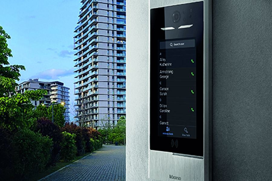 Legrand’s premium Bticino 2 wire entrance panel - Electrical Wholesaler