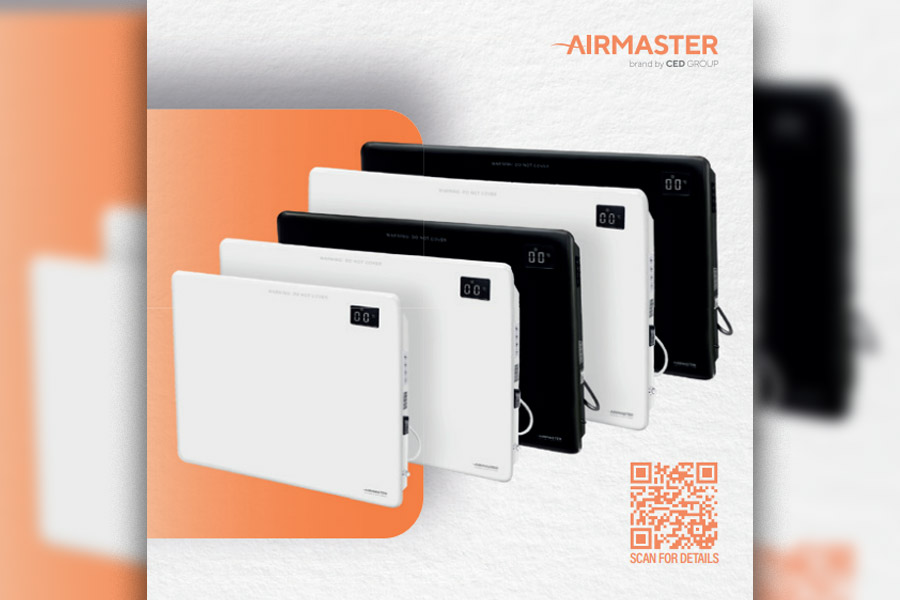 Airmaster’s slimline electric panel heaters - Electrical Wholesaler