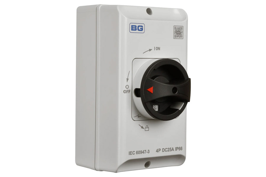 BG Electrical expands DC Isolator Range - Electrical Wholesaler