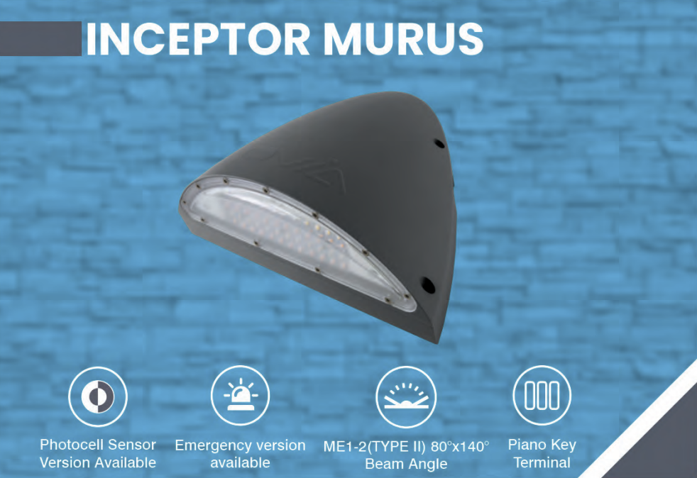 Ovia adds LED Wall Packs to its Floodlight range - Electrical Wholesaler