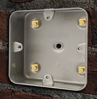New 50mm Back Box for Scolmore’s Metal Clad Range - Electrical Wholesaler